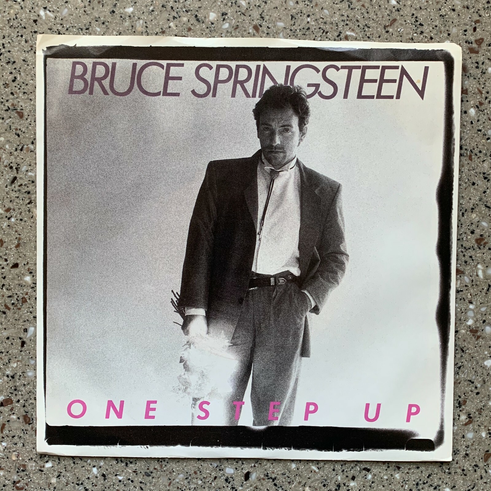 Bruce Springsteen One Step Up 7" 45 RPM Vinyl Record E Street Band NJ ...
