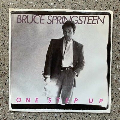Bruce Springsteen One Step Up 7" 45 RPM Vinyl Record E Street Band NJ ...
