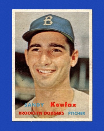 1957 Topps Set-Break #302 Sandy Koufax NR-MINT *GMCARDS* | eBay