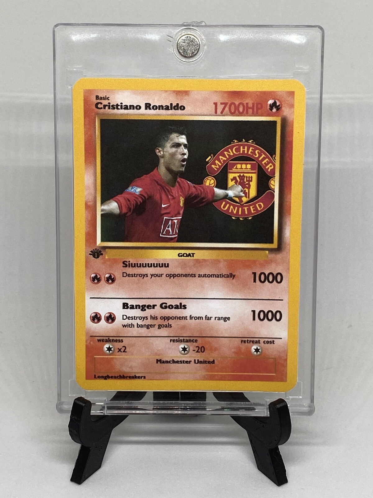 Cristiano Ronaldo Pokémon Card Full Art Portugal | eBay