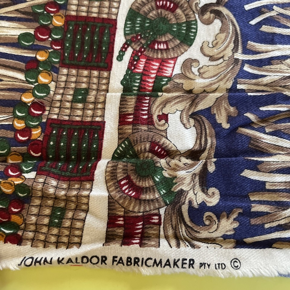 southwestern woven beaded fringe print fabric john kaldor fabricmaker 1 ...