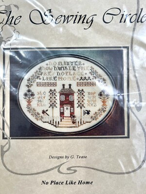 No Place Like Home The Sewing Circle Sampler cross stitch chart pattern ...