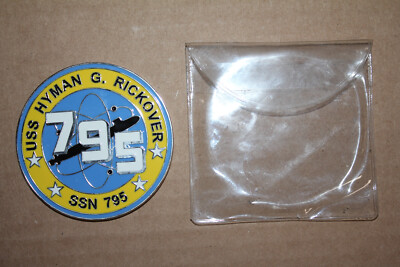 USS Hyman G Rickover SSN 709 795 Submarine Challenge Coin USN NAVY | eBay