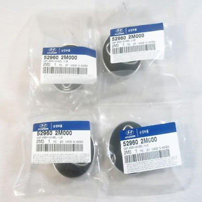 52960 2M000 Genuine Wheel Center Cap HUB 4pcs For 2013 2015 HYUNDAI ...