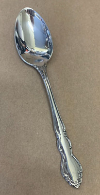 1 Teaspoon Tea Spoon Dover Oneida Stainless Flowers Glossy | eBay