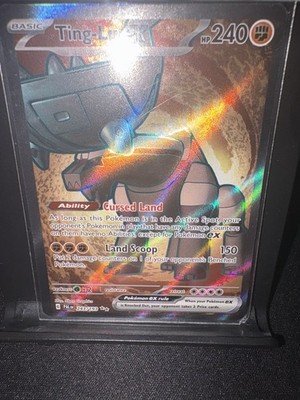 Pokémon TCG Ting-Lu ex Ultra Rare SV02: Paldea Evolved 243/193 | eBay