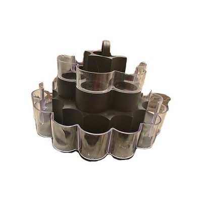 Pampered Chef Turn About Rotating Spice Rack 21 Slot Carousel Lazy ...