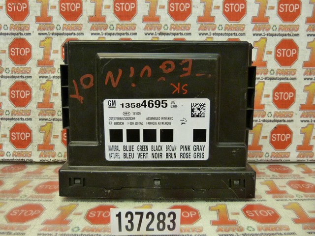 Body Control Module ACDelco GM Original Equipment 13586273 for sale ...