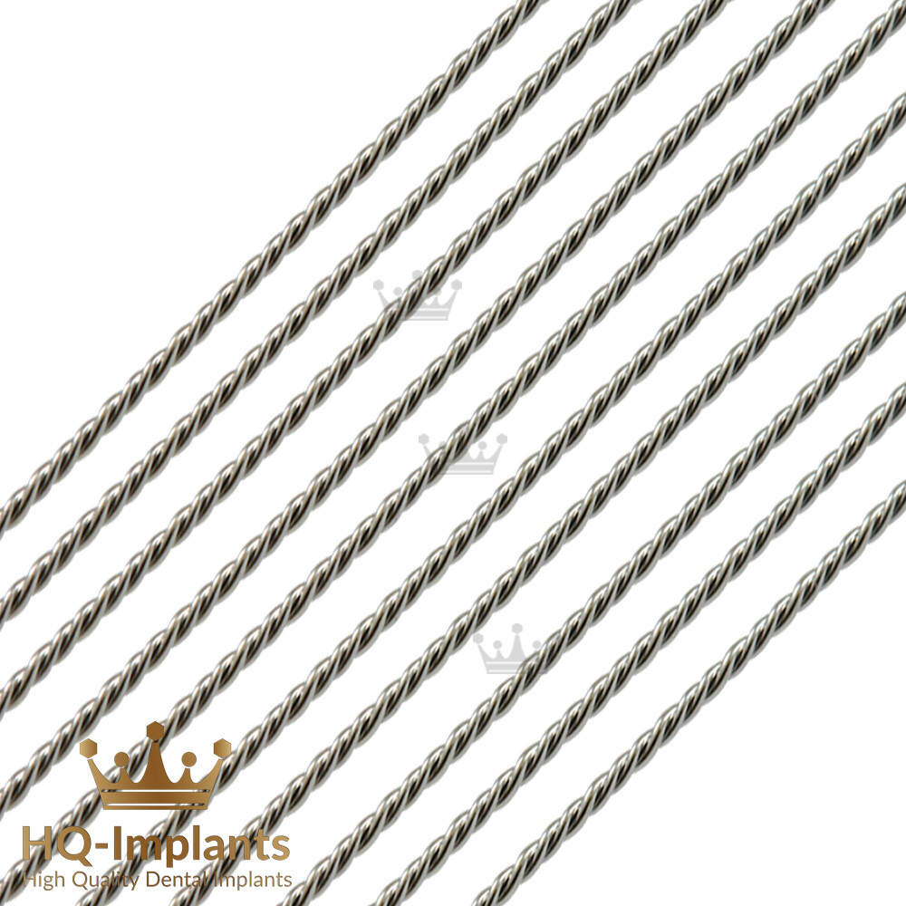 Round Retainer Wire Orthodontic Archwire 3 Strands Twisted Dental ...