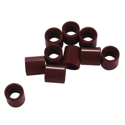 10 NEW LEGO Technic, Pin Connector Round 2/3 L Reddish Brown | eBay