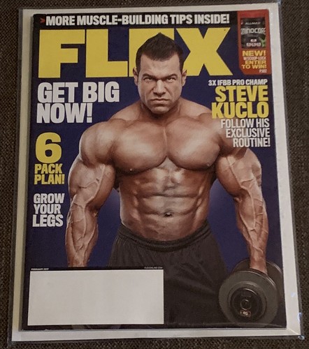 STEVE KULCO - FLEX Bodybuilding Magazine - February 2017 | eBay