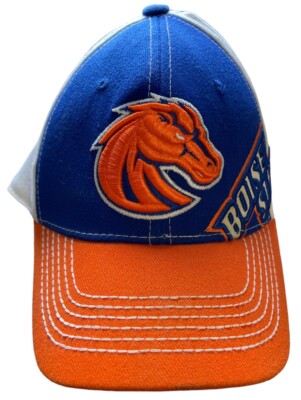 Boise State Broncos Hat Cap One Fit Adult top of the world orange Blue ...