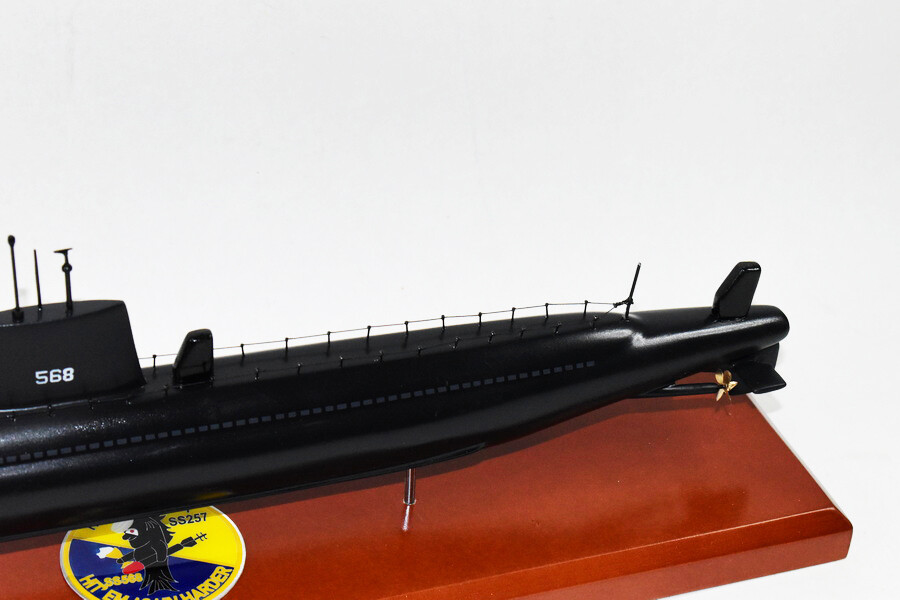 USS Harder (SS-568), 20-inch Mahogany Submarine Model | eBay