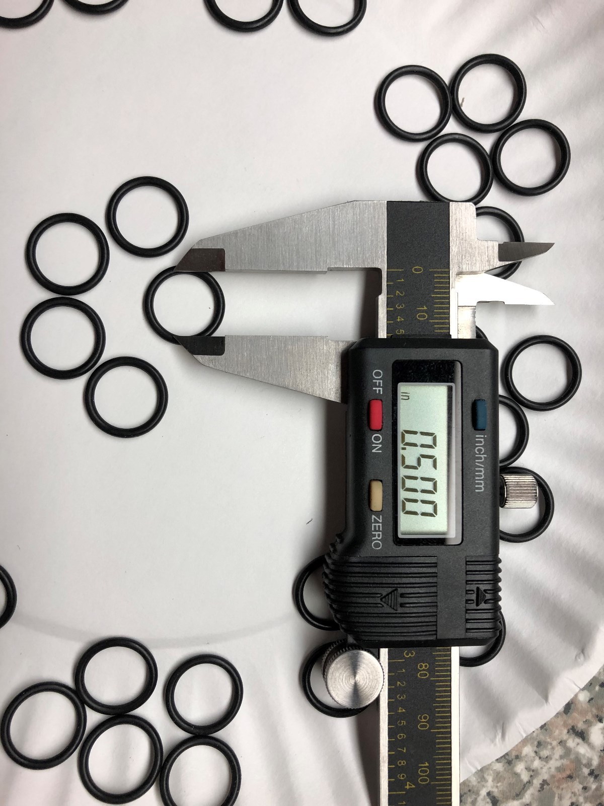 1/2 inch O-Ring - Polychloroprene 70 Durometer Manufacturer Part ...