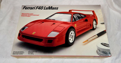 Testors Model Kit #226 Ferrari F40 LeMans - NEW | eBay