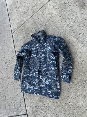US Navy Working Uniform NWU Type I Blue Digit Camo Gore-Tex Parka ...