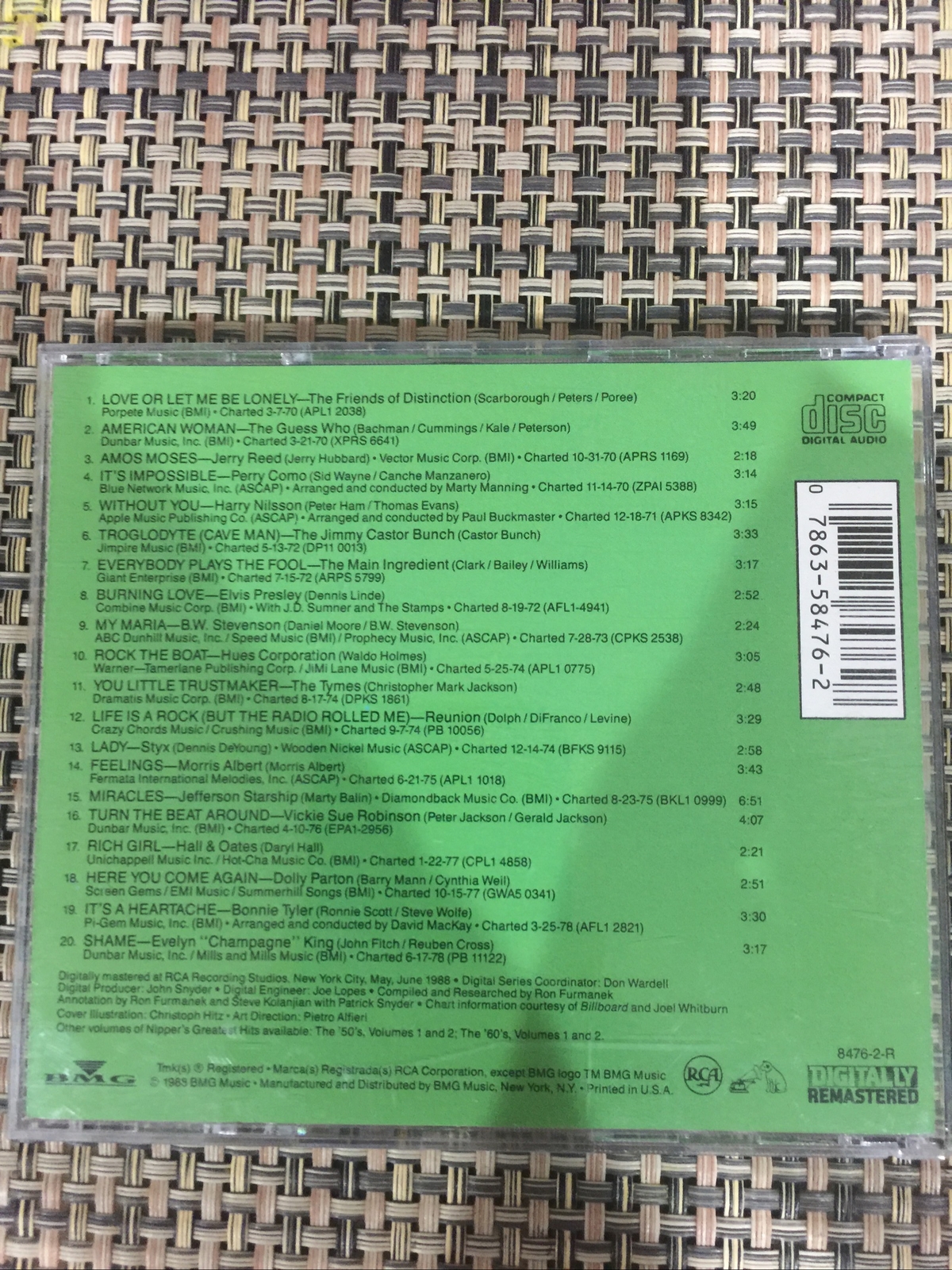 NIPPER'S GREATEST HITS THE 70’s VARIOUS Absolutely Mint Condition | eBay