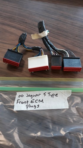 JAGUAR S TYPE OEM FRONT ELECTRONIC MODULE CONNECTOR PLUGS | eBay