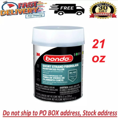 Bondo® Short Strand Fiberglass Reinforced Filler SS-PT-ES, 21 oz | eBay