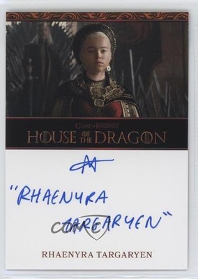 2024 Game of Thrones House the Dragon Season One Milly Alcock as Auto ob9 | eBay