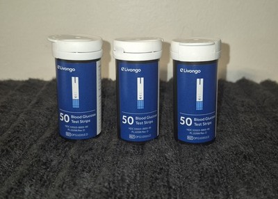 New 150 Livongo Blood Glucose Test Strips Sealed exp 9-11-26 | eBay