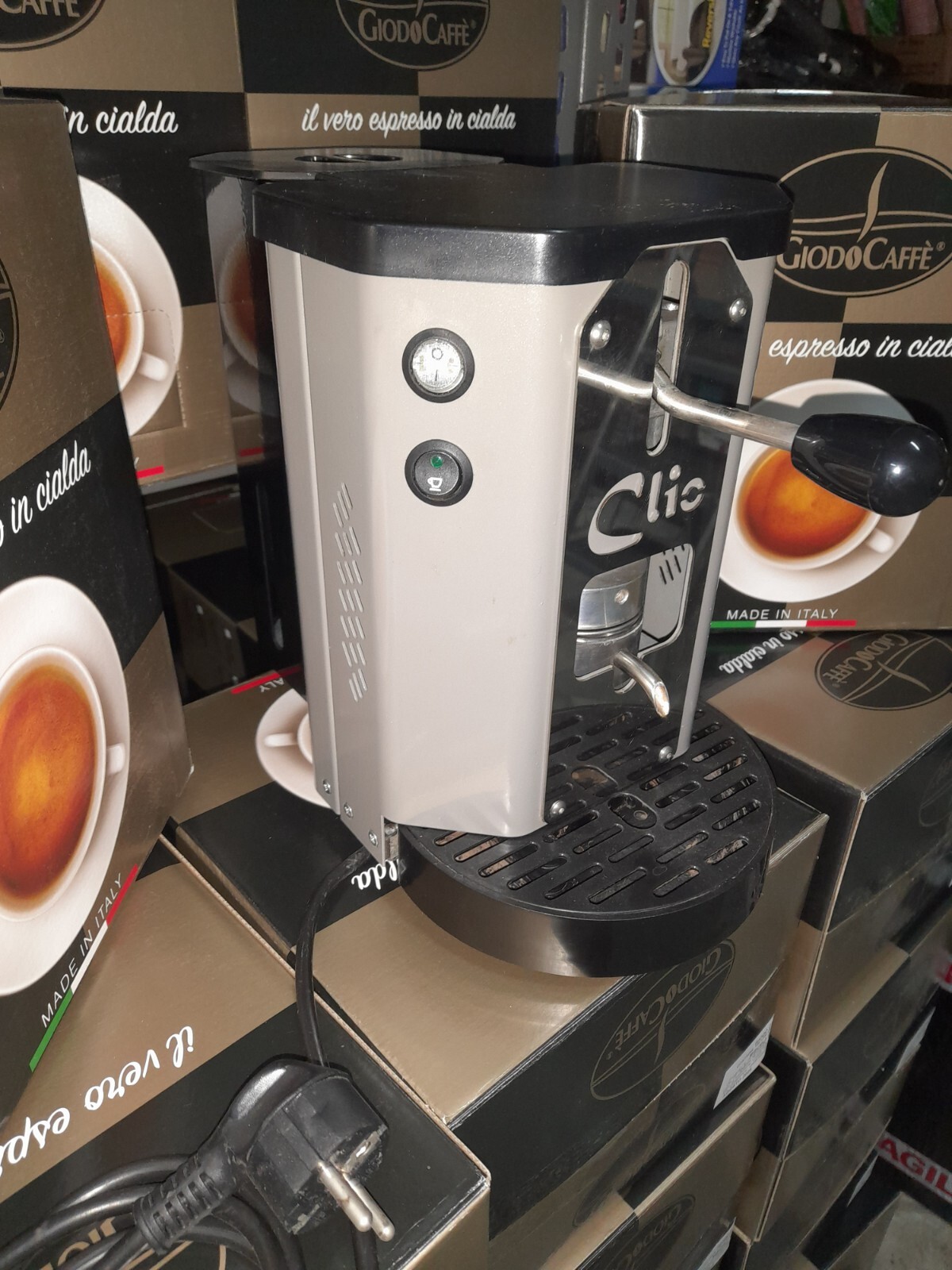 Clio Macchina da Caffè a Cialde ese 44mm REVISIONATA RIGENERATA Union ...