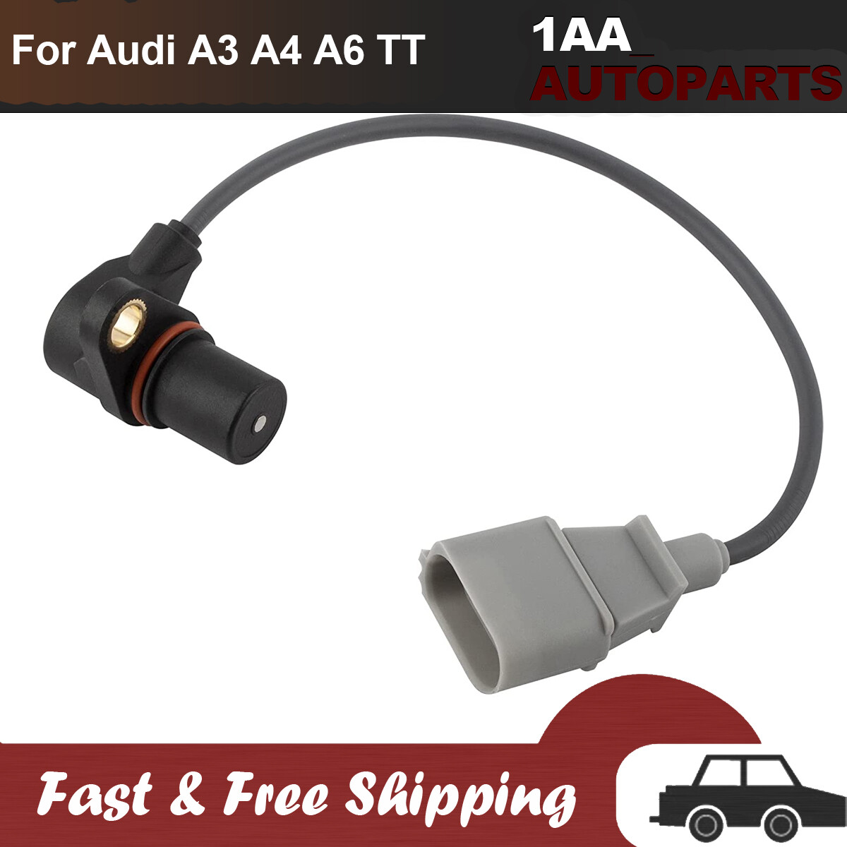 Engine Crankshaft Position Sensor Fits Volkswagen Golf Jetta Audi A4 TT ...