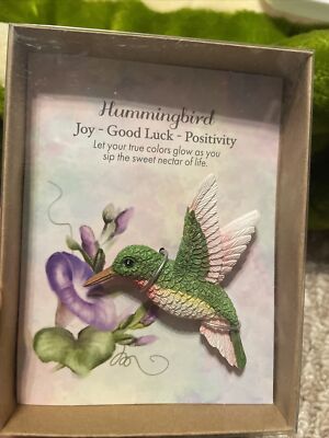 New Ganz Bird Song Figurines in Gift Box 2.75" W. - Hummingbird | eBay
