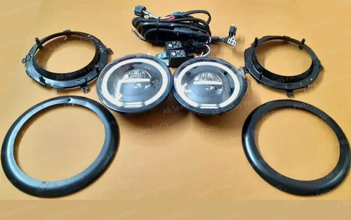 LED Kit Conversion Phare Complet Avec Fixation & Câblage Pour Jeep ...