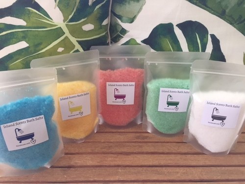 5 x 300 grams Scented Bath Salts - CHOOSE FROM 50 FRAGRANCES. Epsom ...