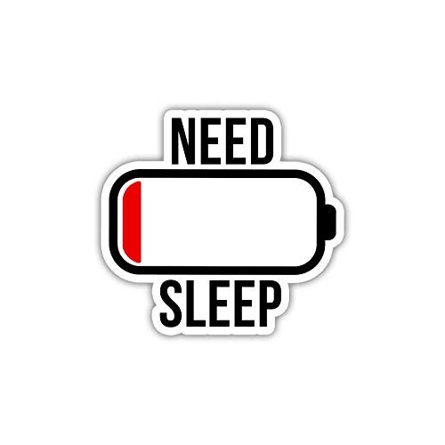 Need Sleep Sticker Laptop Sticker, Water Bottle Sticker, Phone Sticker ...