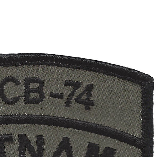 NMCB-74 Vietnam OD Patch | eBay