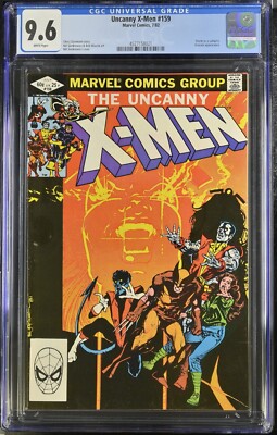 1982 Marvel Uncanny X-Men #159 CGC 9.6 GRADED JAN 2025 | eBay