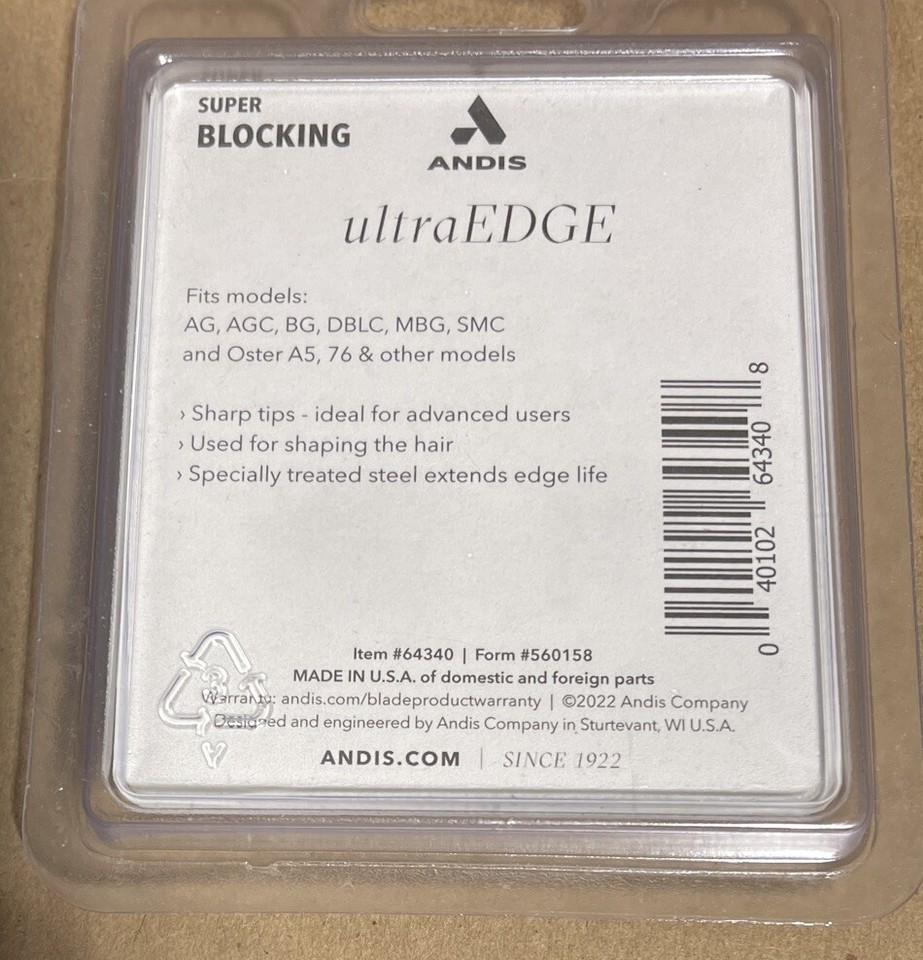 Andis Ultra Edge Super Blocking Detachable Clipper Blade | eBay