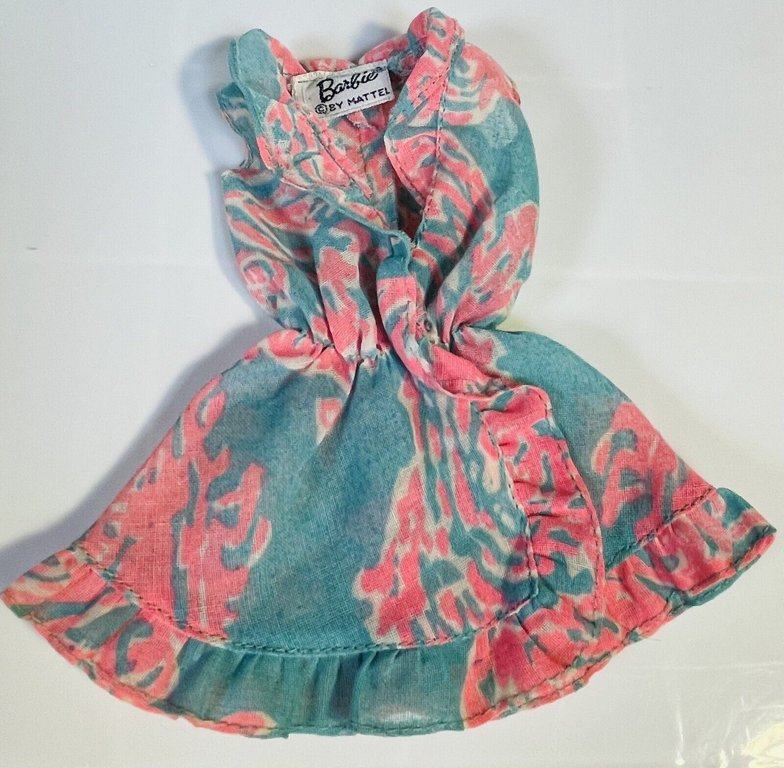 Vintage Barbie Ruffles ‘n Swirls Mod Era Outfit 1783 Bear No Doll