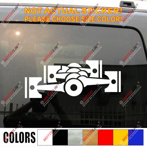 Box Boxer Flat Decal Sticker Car Vinyl Fit for Subaru BRZ Wrx Sti JDM ...