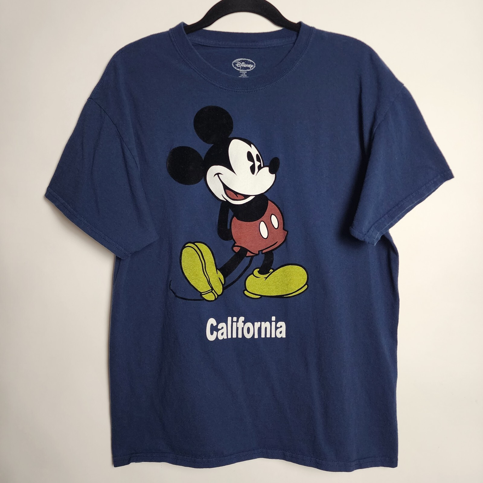 Disney Mickey Mouse California Felt Mens Large Short … - Gem