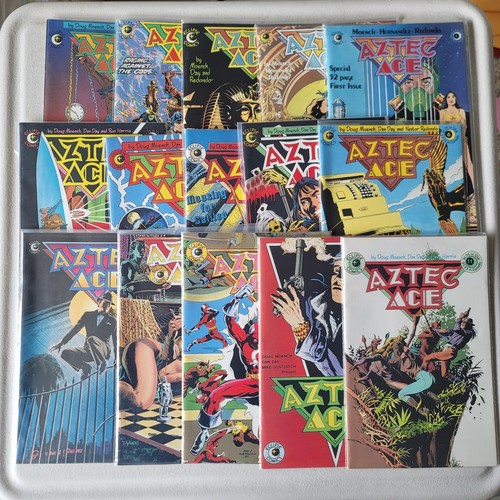 AZTEC ACE Lot #1- 15 Complete Set. 1984 Series ECLIPSE COMICS | eBay