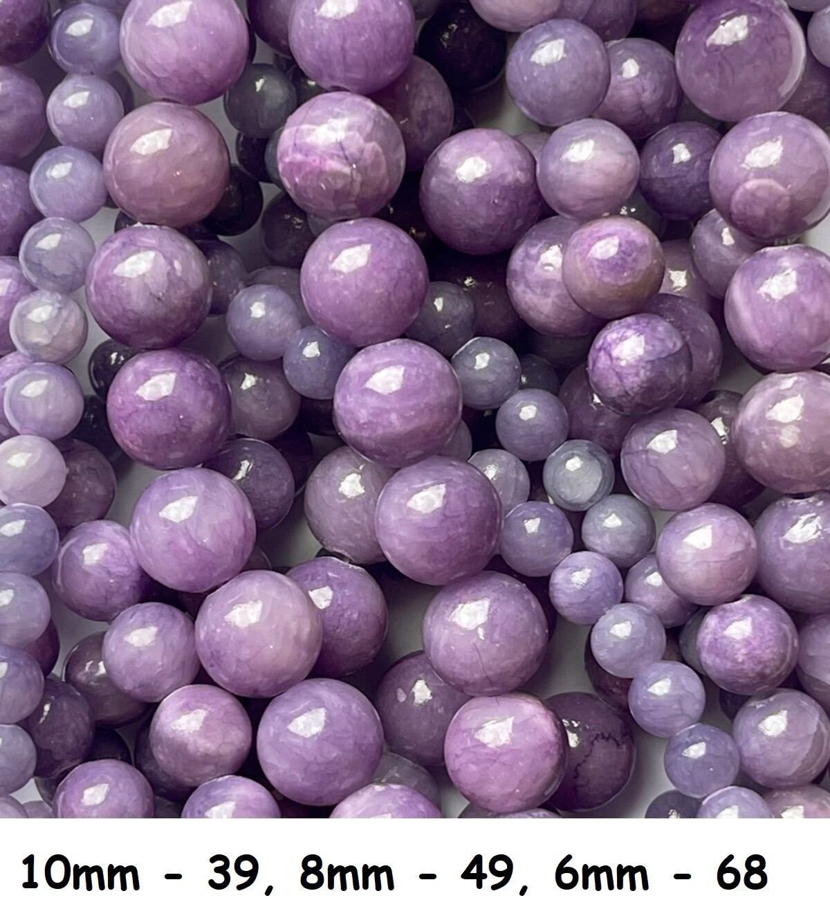 SEMI PRECIOUS GEMSTONE BEADS JEWELLERY MAKING ROUND NATURAL STONE 6/8 ...