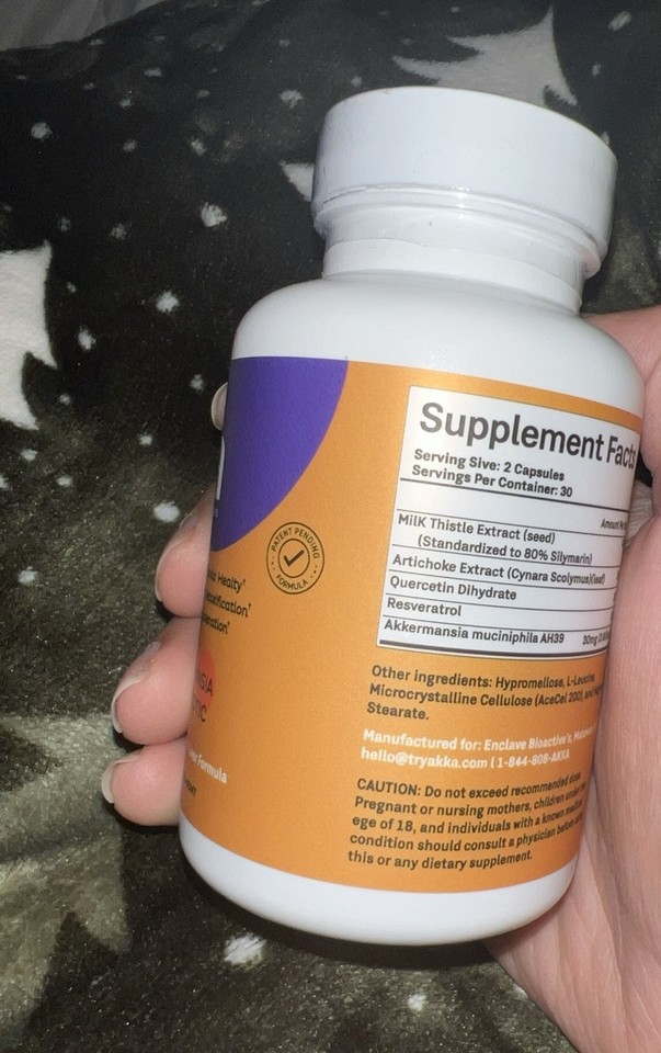 akka by Enclave Bioactive 60 Cápsulas Detox & Cleanse New Sealed | eBay