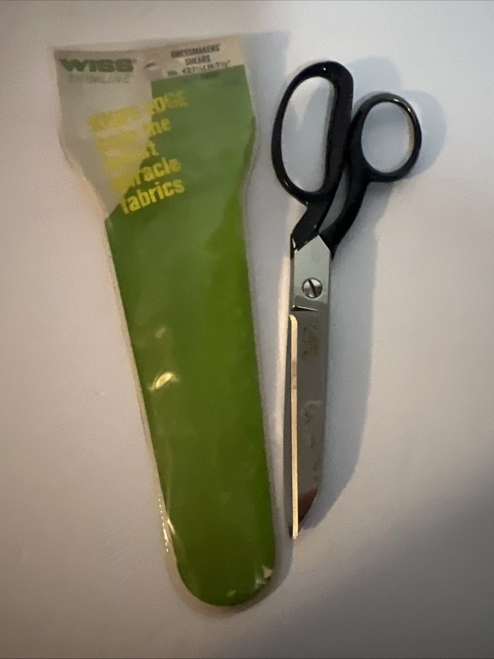 Wise Trim Line Dressmakers Shears Number Four 27 1/2 Left Handed Hard ...