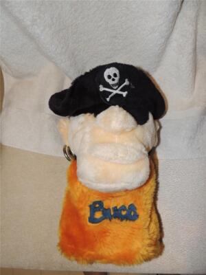 Vintage Plush Tampa Bay Buccaneers NFL Fan Mascot Hand Puppet Bucs ...
