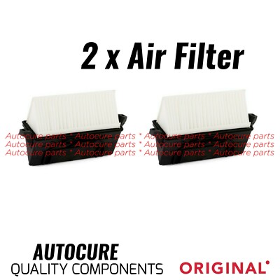 FOR MERCEDES C350 3.0 CDI MK2 W204 11-15 NEW AIR FILTER (PAIR) 2 ...