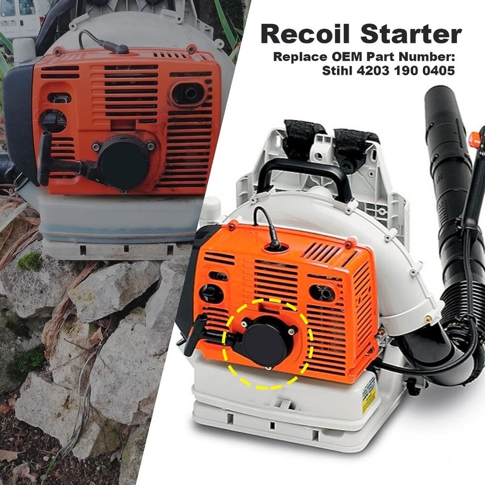 Recoil Starter for Stihl BR320 BR340 BR380 BR400 BR420 Blower, 4203-190 ...
