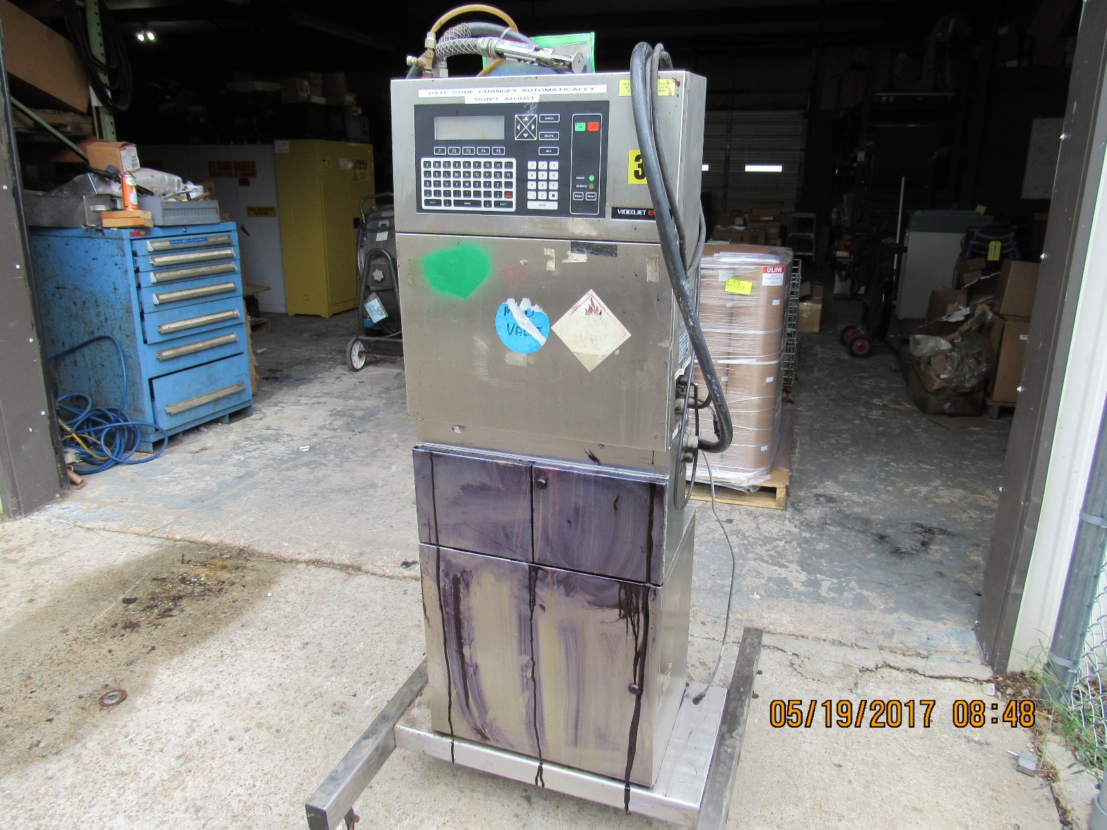 VIDEOJET TYPE 170i AF INK JET MARKING MACHINE USED | eBay