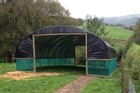 Livestock Shelter Sheep House Polytunnel Field Barn – 21ft Wide Sheep ...