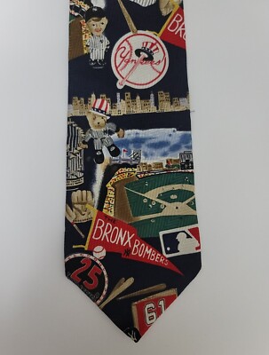 New York Yankees Baseball Neck Tie Reyn Spooner MLB | eBay