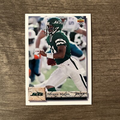 Terance Mathis 1992 Upper Deck Football NFL #160 | eBay