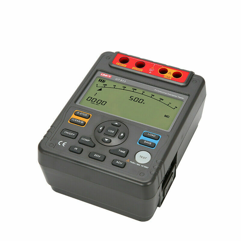 UNI-T UT513 Insulation Resistance Testers Megohmmeter Voltmeter Auto ...