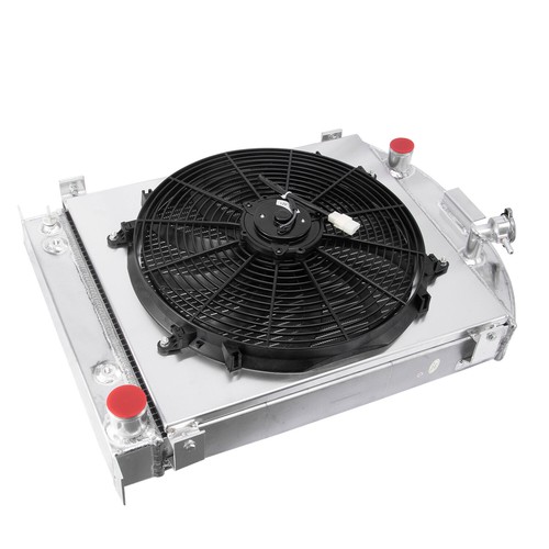 For 1930-1932 FORD MODEL A HIGH BOY CHEVY V8 Engine 3 Row Radiator ...